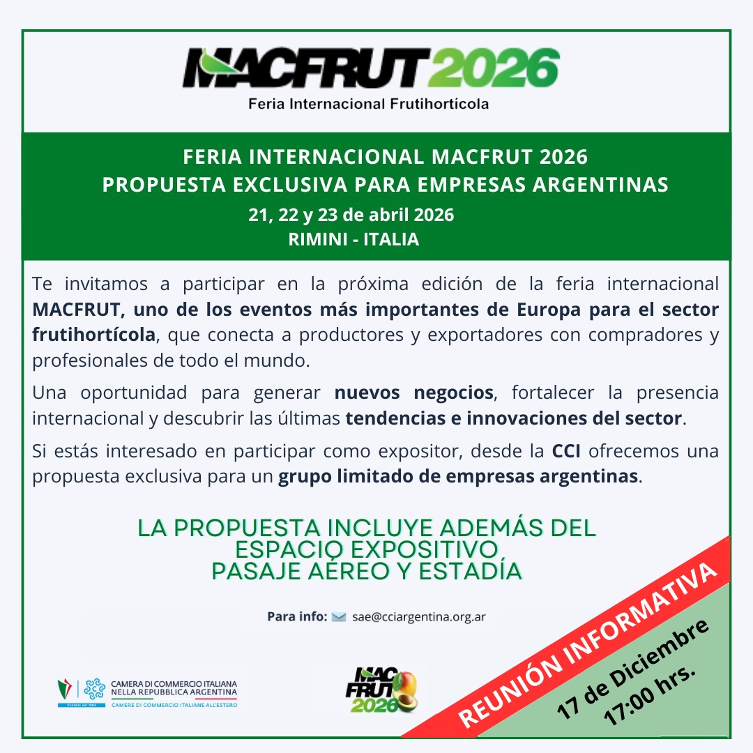 Argentina se prepara para la edición 2026 de MacFrut: La oportunidad ...